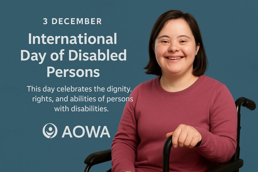 3 December | International Day of Persons with Disabilities - AOWA